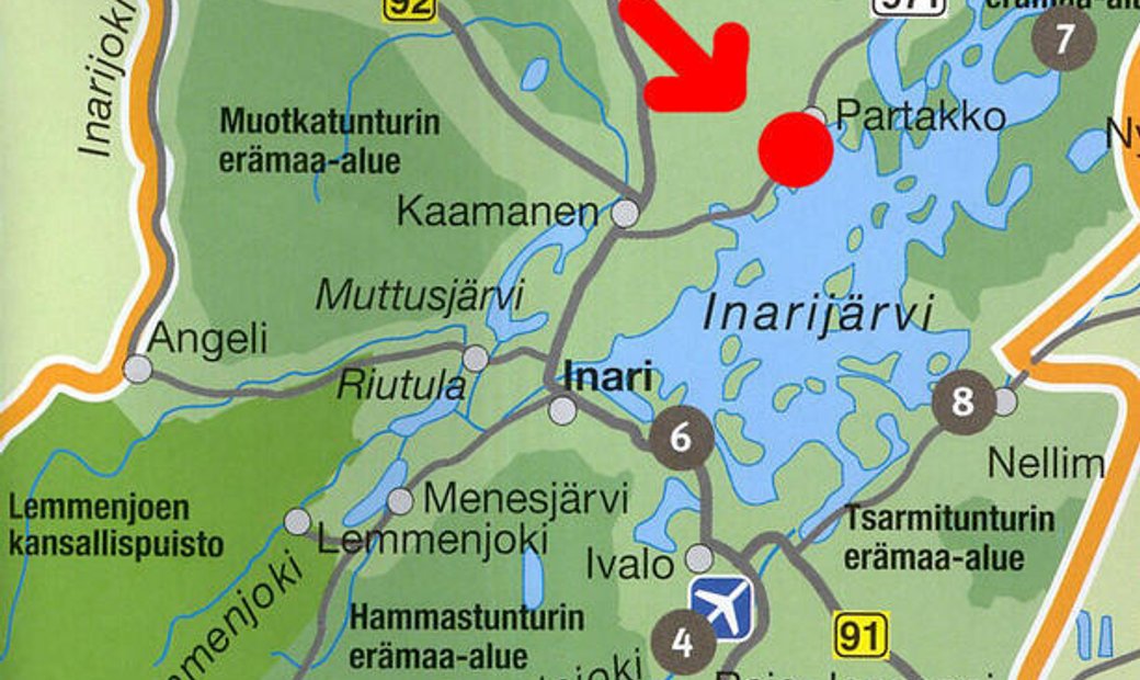 Lake Inari, The Most Beautiful Place In Europe. Tell In Inari, Lapland ...