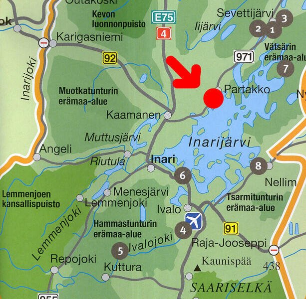 Lake Inari, The Most Beautiful Place In Europe. Tell In Inari, Lapland ...