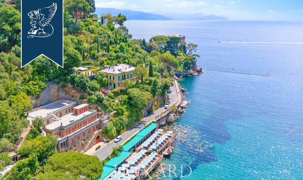 Villa For Sale In The Bay Of Paraggi, A Few Steps In Paraggi, Liguria ...