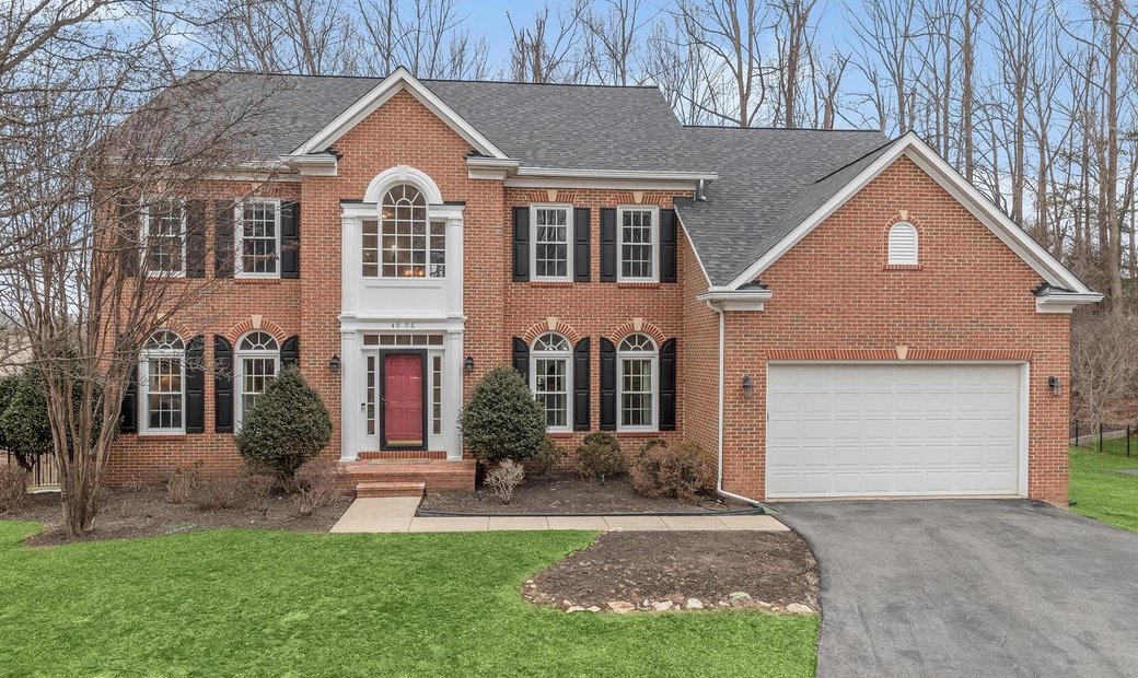 Stately Brick Colonial On A Premium Lot In Aspen Hill, Maryland, United ...