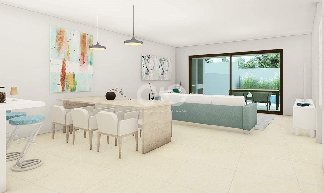 New Villas In The Village Of Almadena In Luz, Faro District, Portugal ...