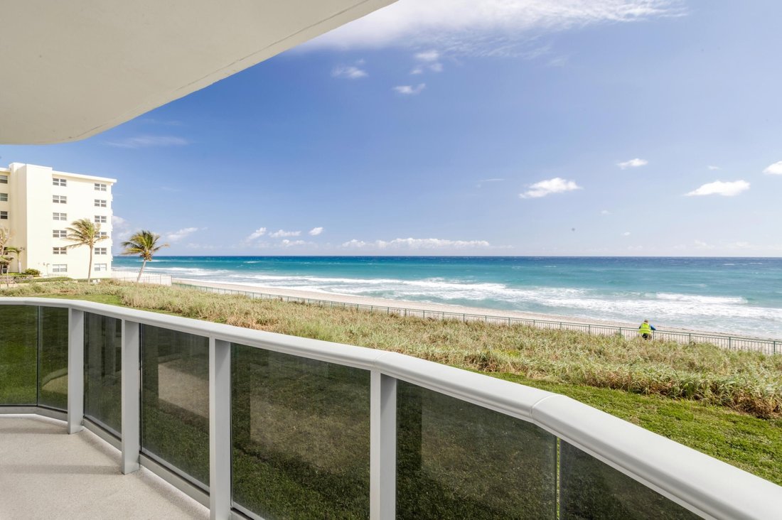 Oceanfront Corner Condominium At In Boca Raton, Florida, United States ...