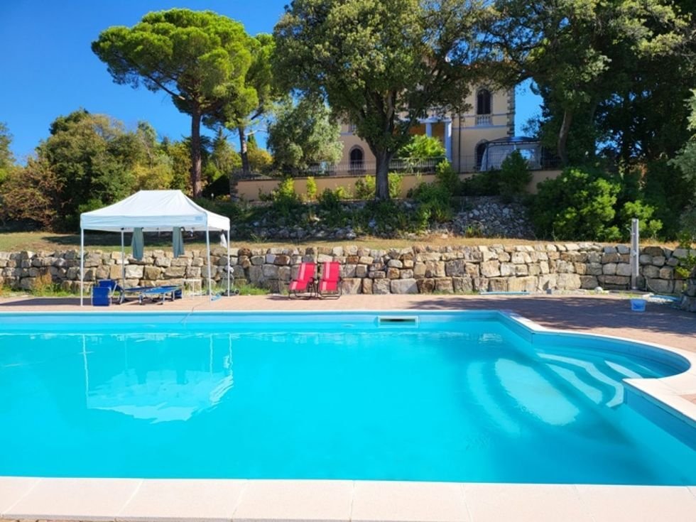 Elegant Art Nouveau Villa With Breathtaking In Vecchio Dazio, Tuscany ...