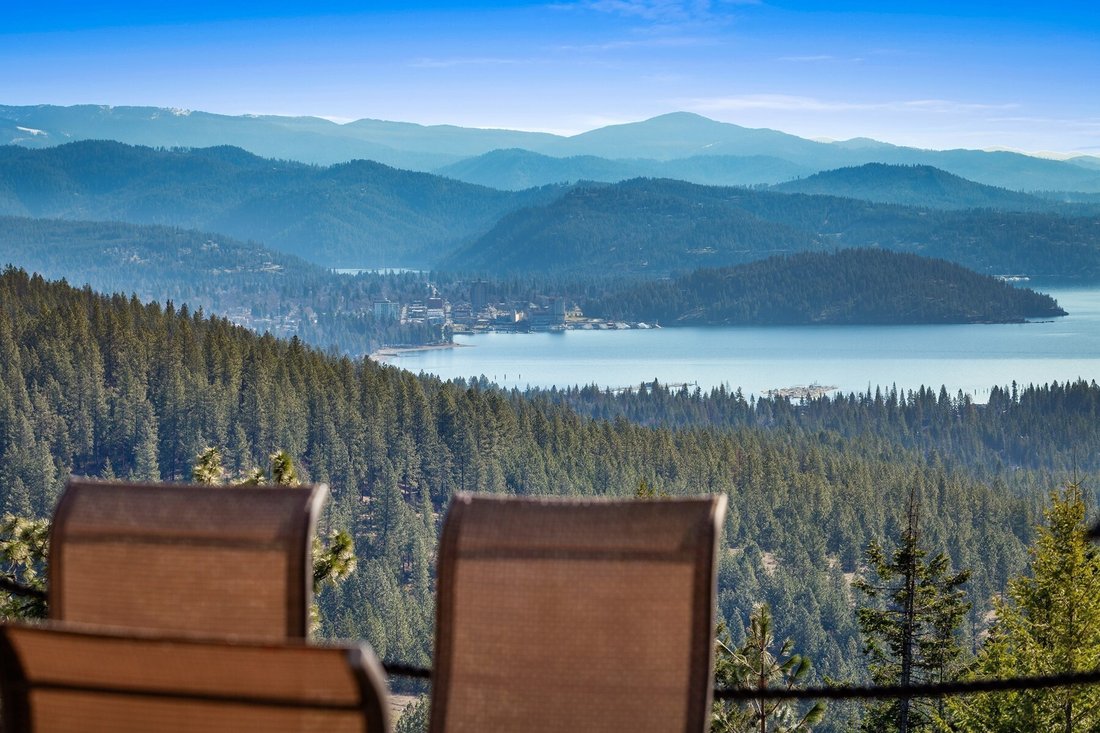 Captivating Lake View Beauty In Coeur D'alene, Idaho, United States For ...
