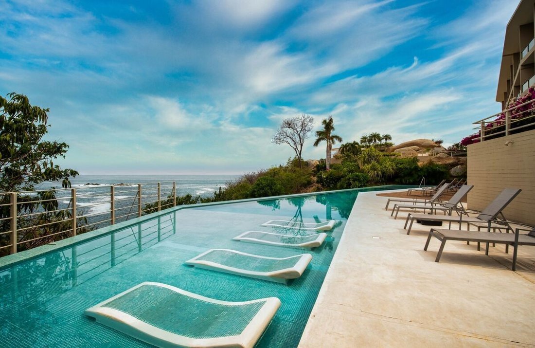 Departamento Con Vista Al Mar, Acceso A La In El Arrocito, Oaxaca ...