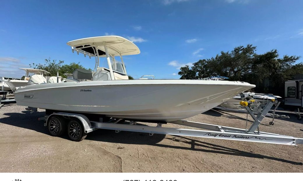 2020 Boston Whaler Dauntless 270 In Thonotosassa, Fl, United States For ...