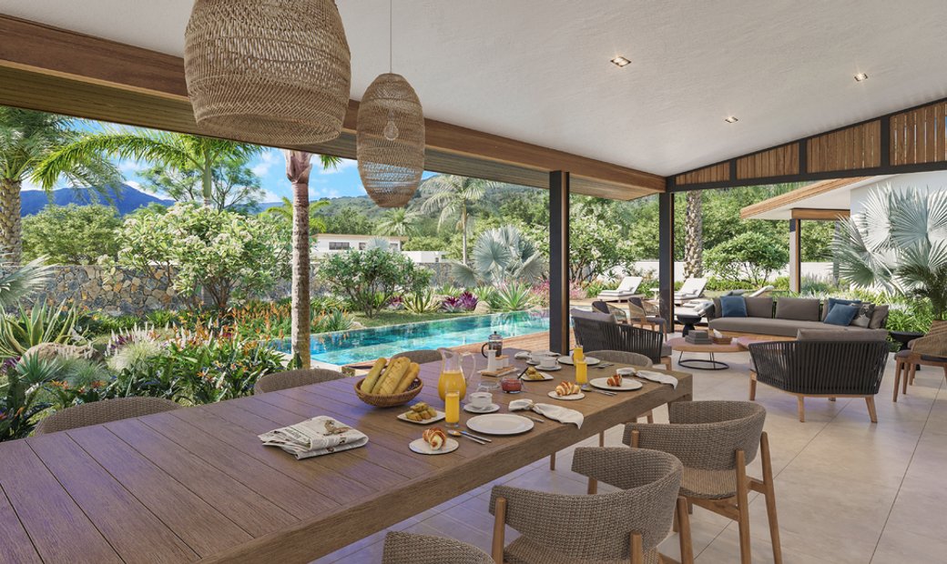 Superb 4 Bedroom En Suite Villa In Tamarin, Rivière Noire District ...