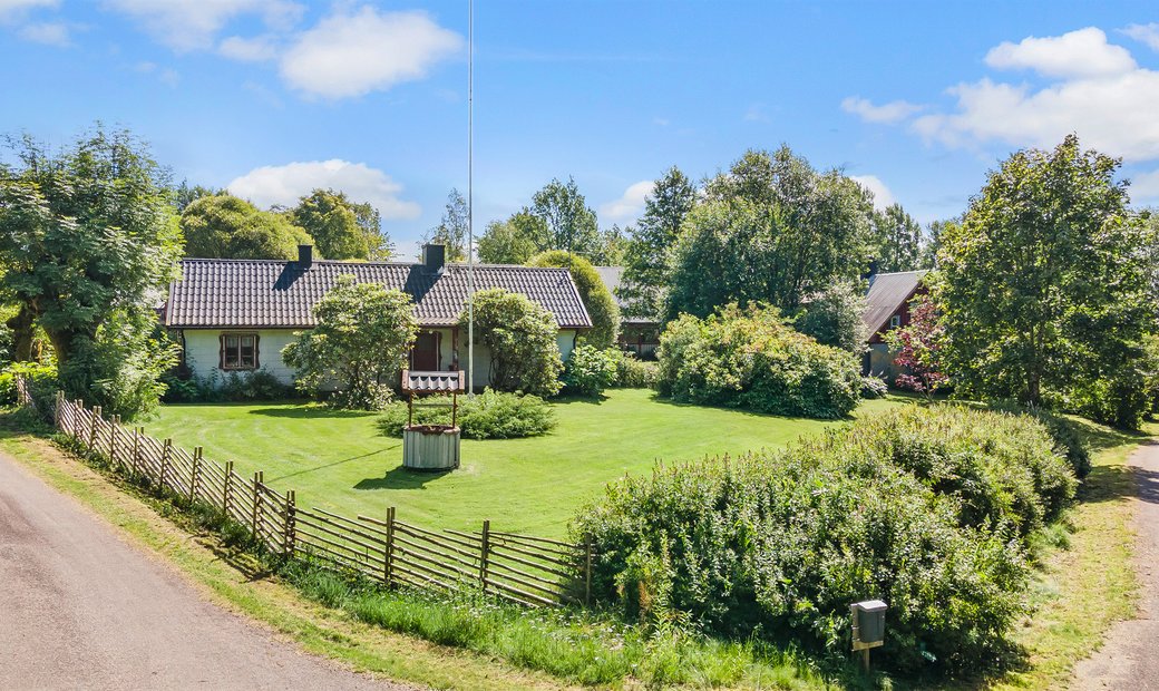 Forestry Farm In The Beautiful Southwest Of In Torup, Halland County ...