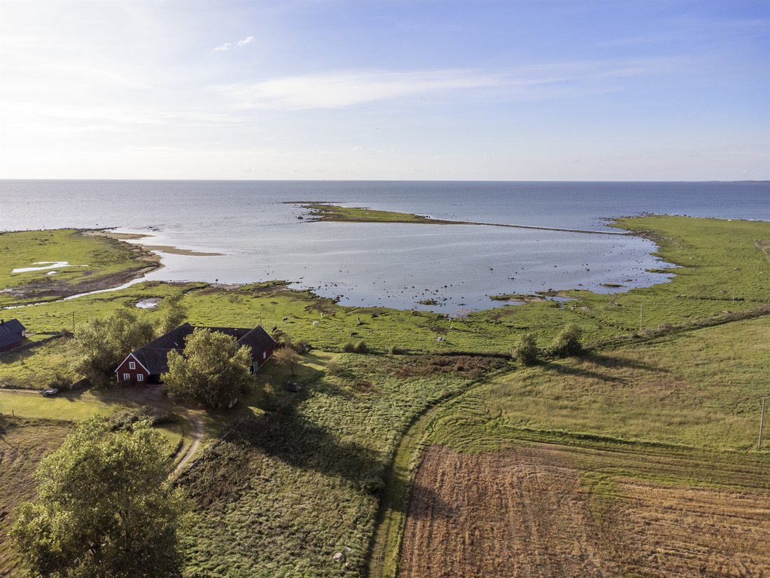 Enclosed Farmstead By The Sea In Glommen, Halland County, Sweden For ...
