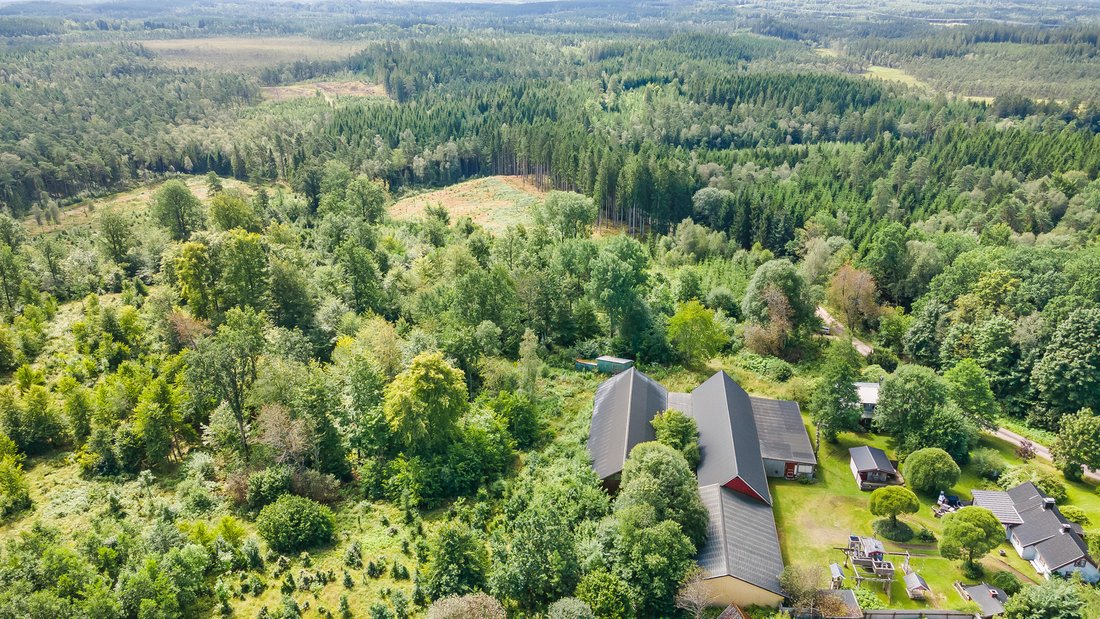 Forestry Farm In The Beautiful Southwest Of In Torup, Halland County ...