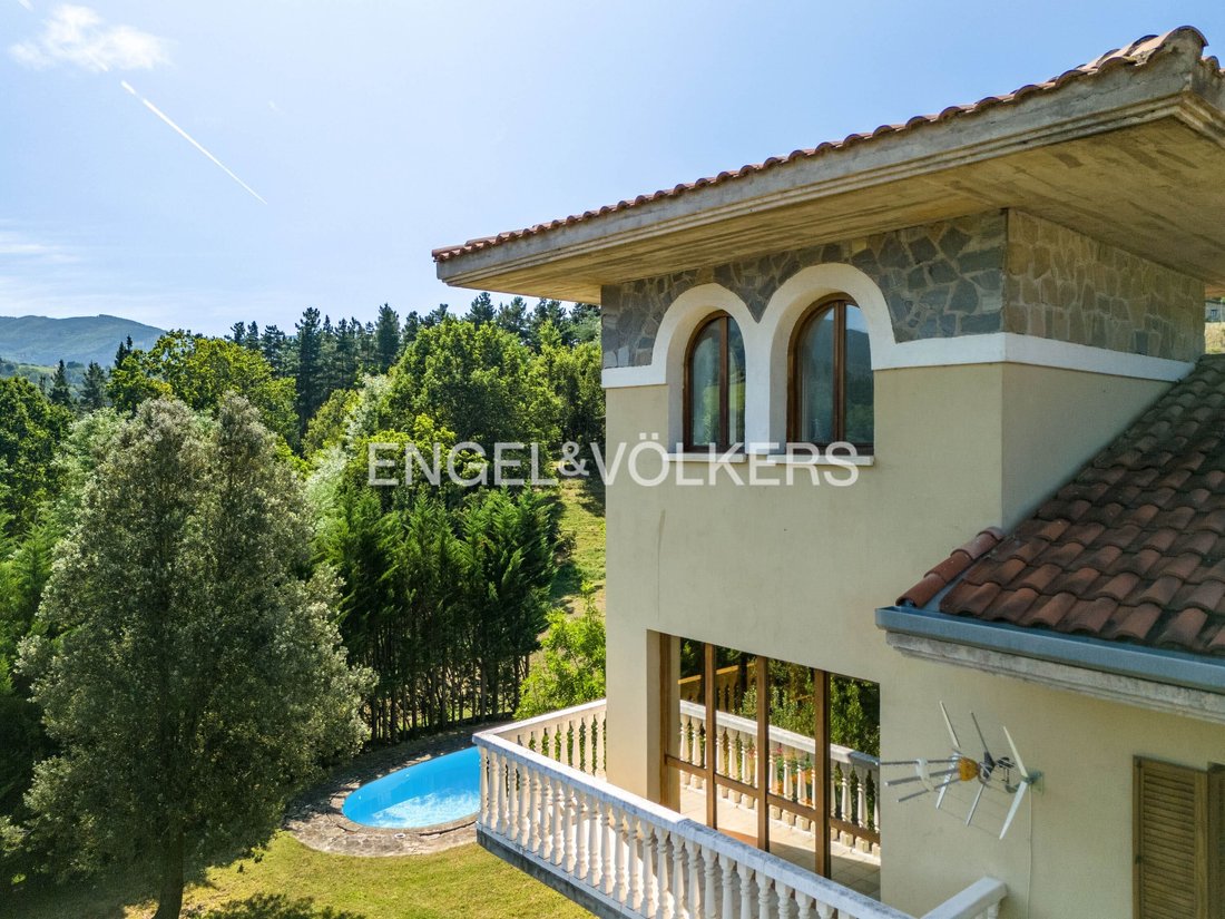 Spectacular Villa With Tower In In Aretxabaleta, Basque Country, Spain ...