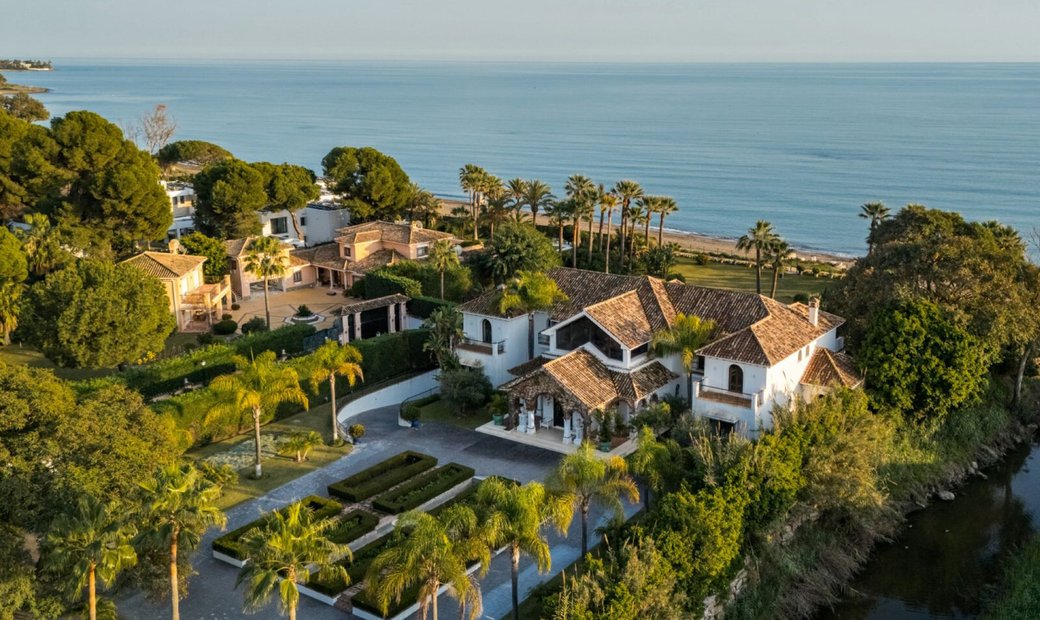 Exceptional Mediterranean Beachfront – A Rare In Marbella, Andalusia ...