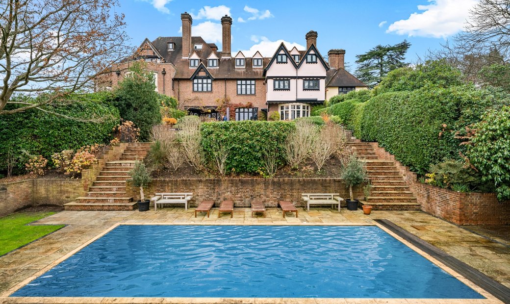 Period Home On One Of England’s Most In Addlestone, England, United ...