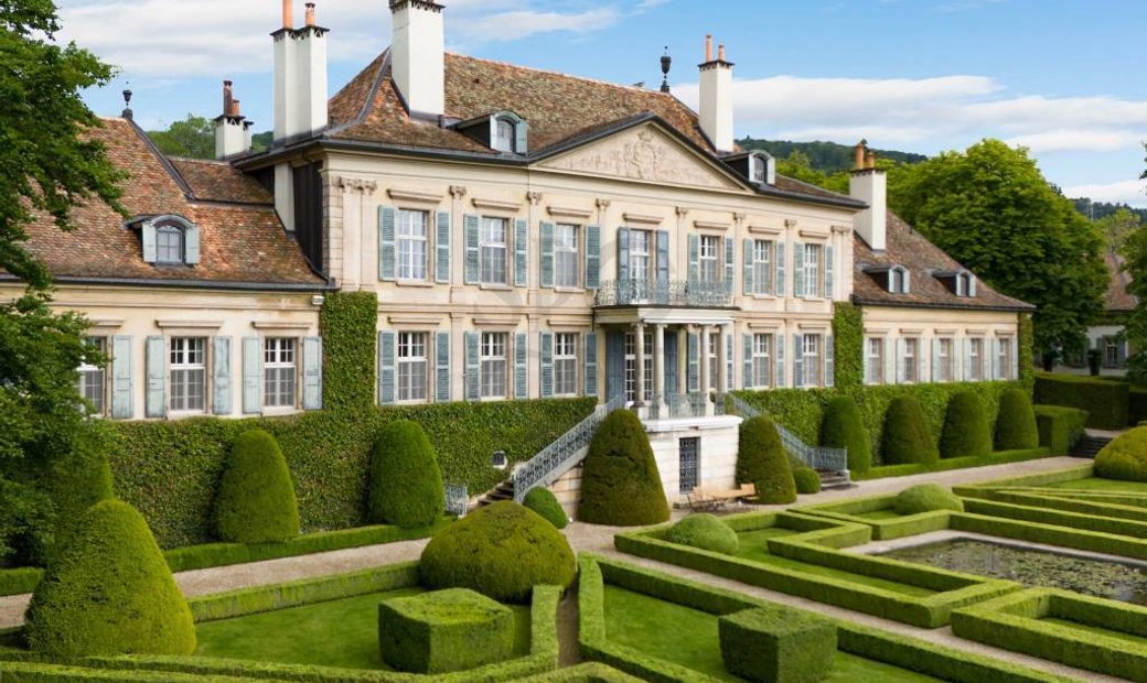 Château De Vincy An Exceptional Estate With A In Gilly, Vaud ...