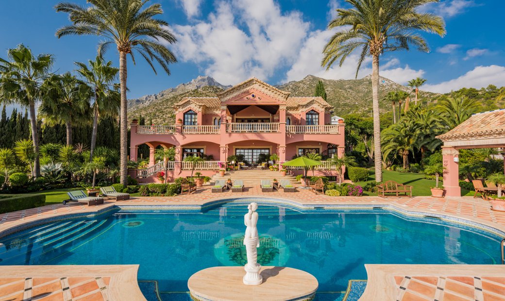 Exceptional Mansion With Breathtaking Sea Views In Marbella, Andalusia ...