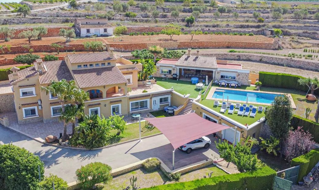 Very Large Villa With 3 Guest Houses In Fanadix, Benissa, Valencian ...