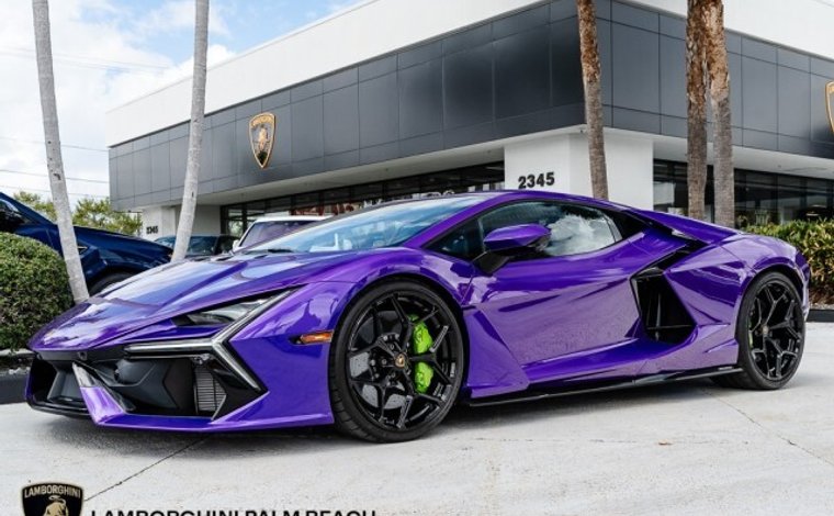 Purple Lamborghini Purple Lamborghini Seized By Police Is Back On The