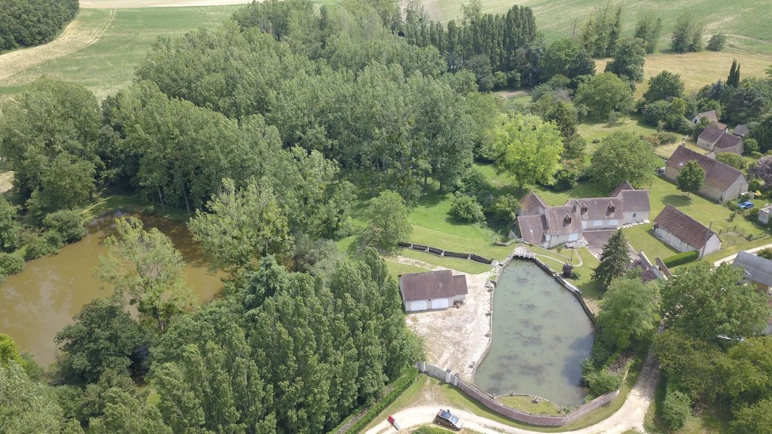 Ancien Moulin Avec Dépendances In Azay Le Ferron, Centre Val De Loire ...