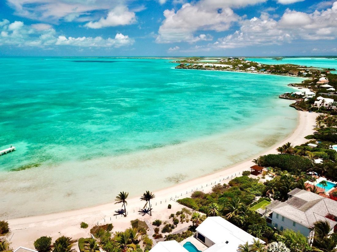 Harbour In Cooper Jack Bay Settlement, Caicos Islands, Turks And Caicos ...