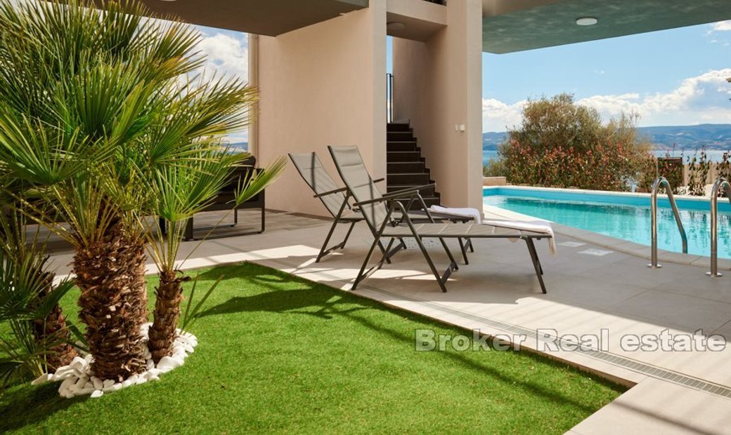Newly Built Villa With Sea View In Omiš, Split Dalmatia County, Croatia ...