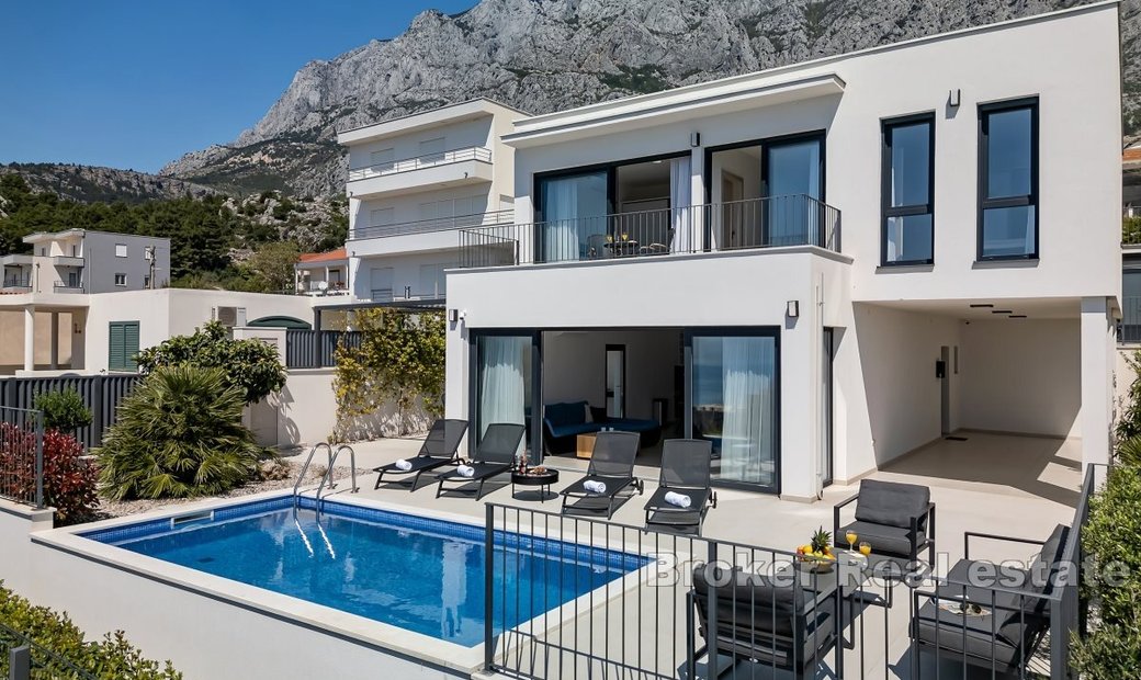 Luxury Villa With A Panoramic View In Makarska, Split Dalmatia County ...
