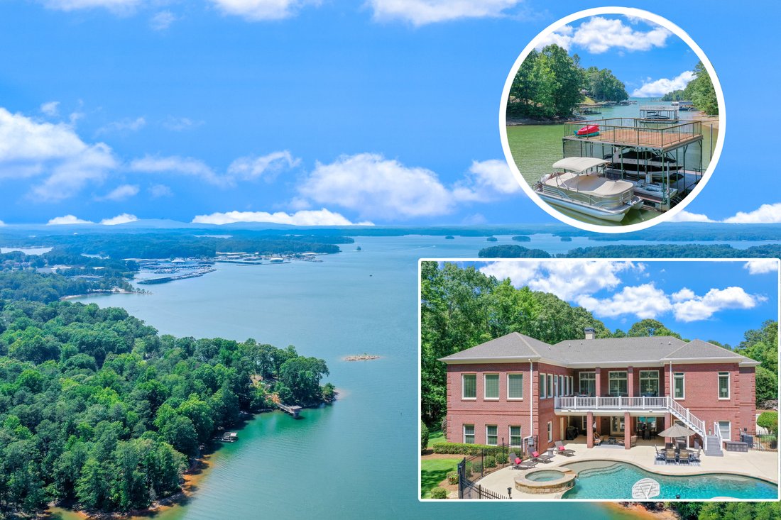 Premier Eight Acre Lake Lanier Estate In In Buford, Georgia, United ...