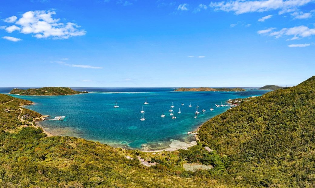 Mooney Bay In Spanish Town, Virgin Gorda, British Virgin Islands For ...