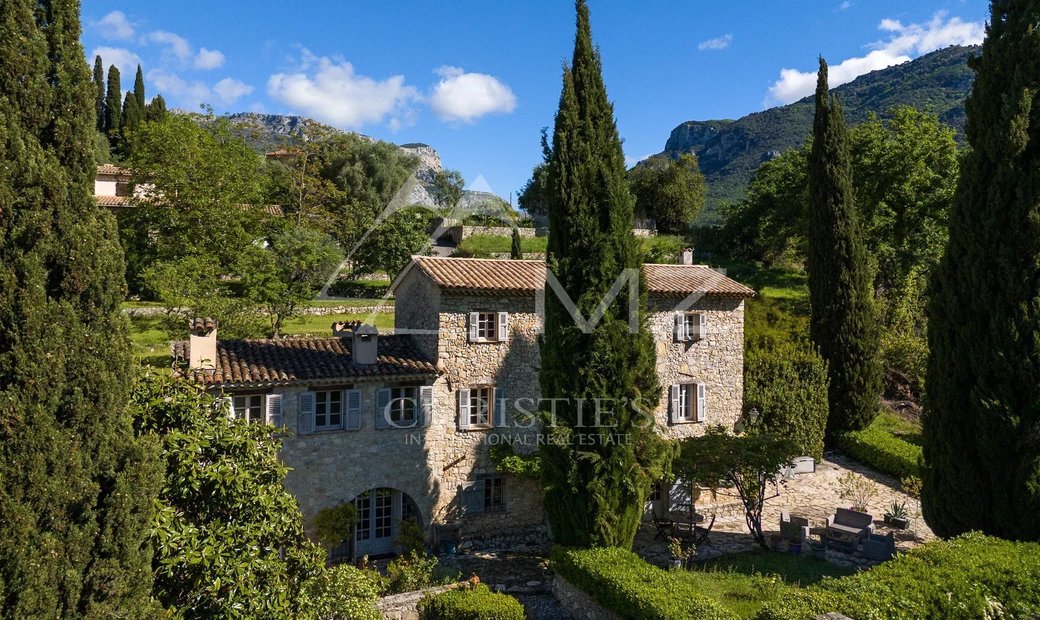 Authentic House In Le Bar Sur Loup, Provence Alpes Côte D'azur, France ...