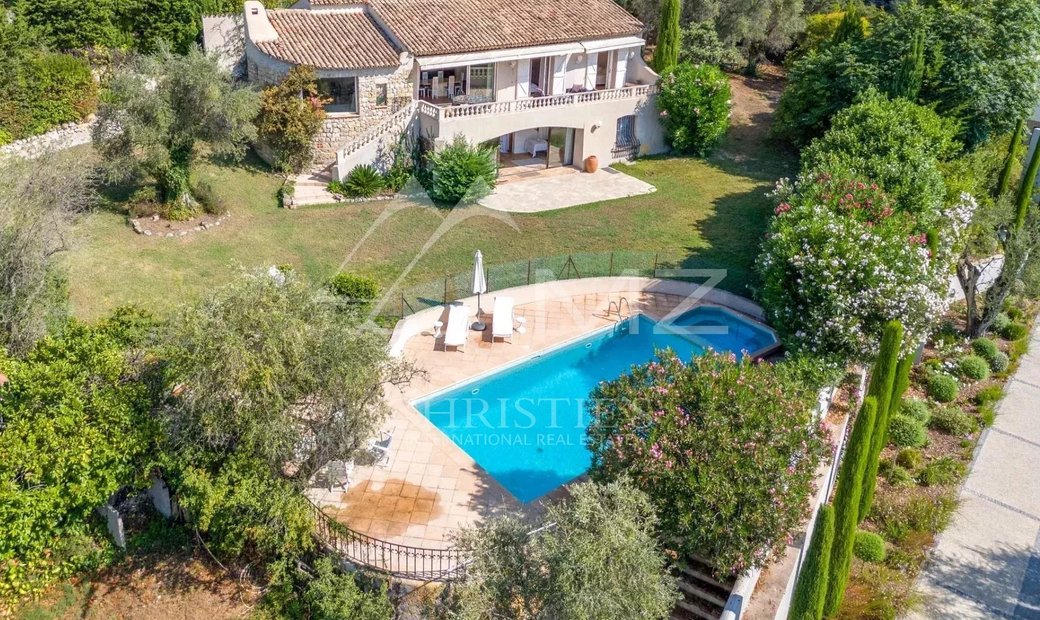 Mougins Panoramic View In Mougins, Provence Alpes Côte D'azur, France ...