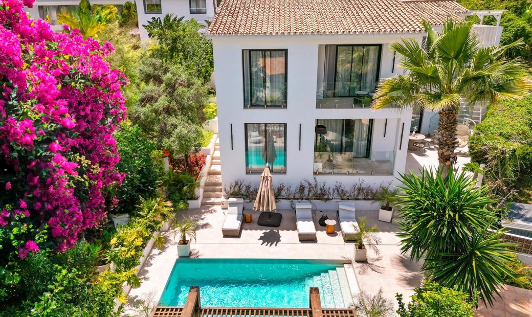 Modern Open Plan Villa With Spacious Terrace, In Marbella, Andalusia ...