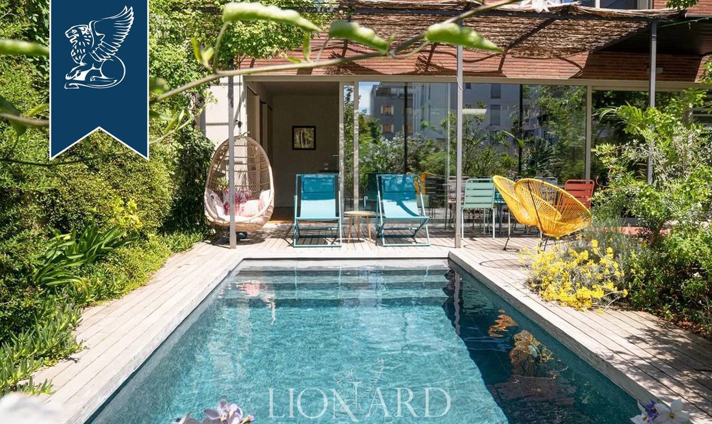 Designer Loft With Pool In A Modern Building In Milan In Milan ...