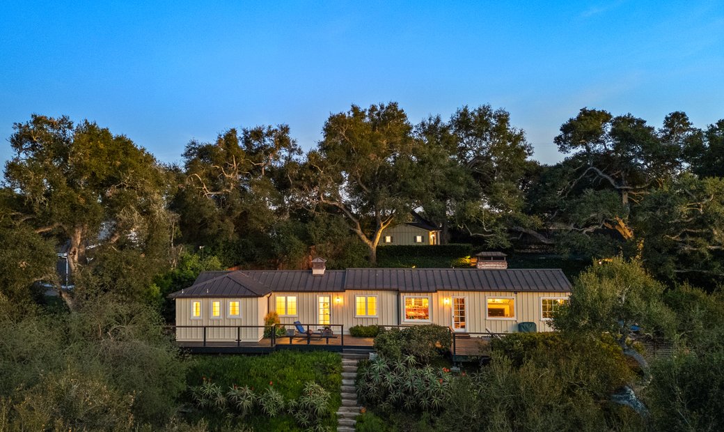 San Ysidro Ranch Cottage On 2.7 Acres In Carpinteria, California ...