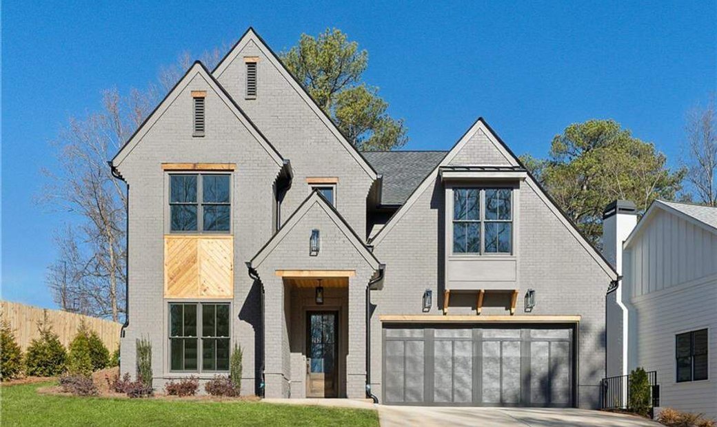 New Construction Brick Home In The Heart Of In Atlanta, Georgia, United ...