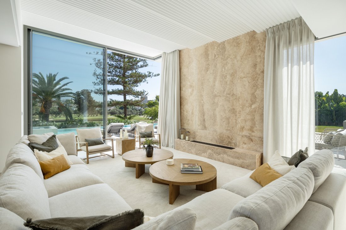 Sublime Modern Front Line Golf Villa Near A Golf In Marbella, Andalusia ...