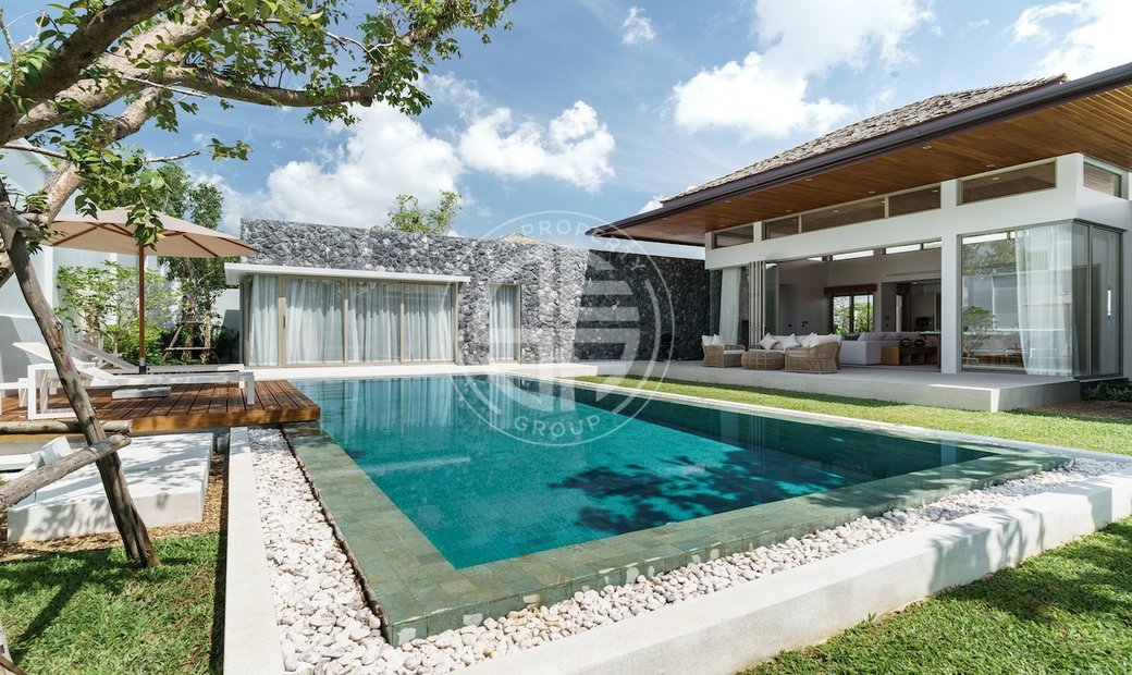 4 Bedrooms Balinese Style Pool Villa In Layan In Choeng Thale, Phuket ...