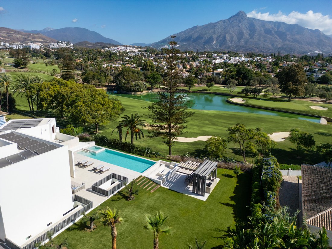 Sublime Modern Front Line Golf Villa Near A Golf In Marbella, Andalusia ...