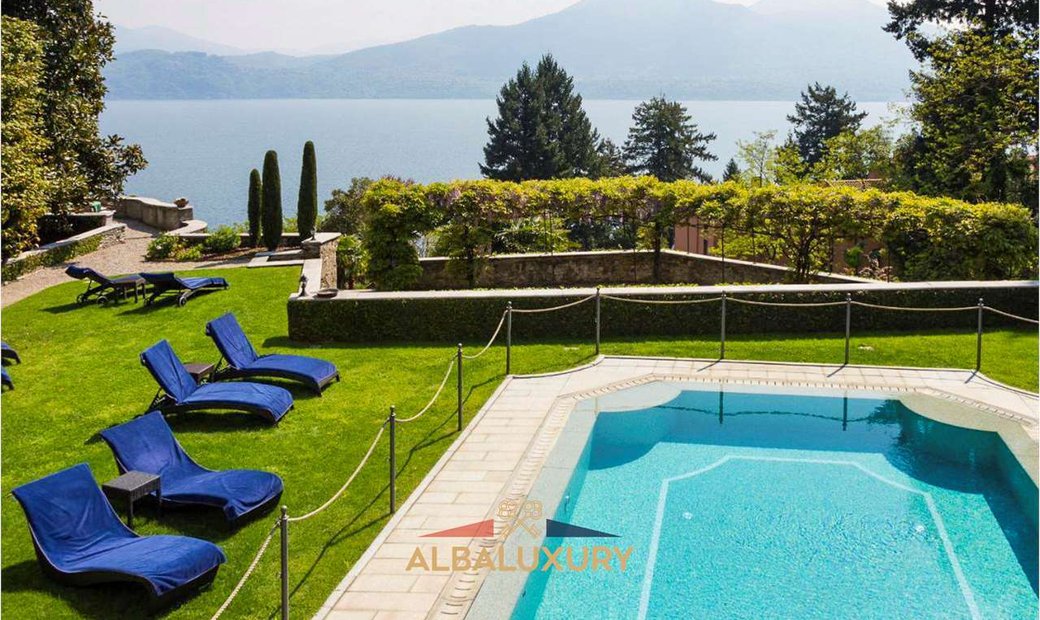 Magnificent Property On Lake Maggiore, Piedmont In Gonte, Piedmont ...