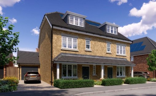 Luxury modern townhouses for sale in Crookham Village, England, United ...