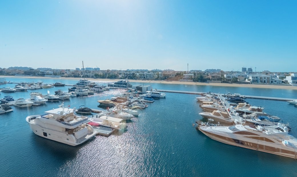 Vacant | Vue Complète Sur La Marina | Dans Dubaï, Dubaï, émirats Arabes ...