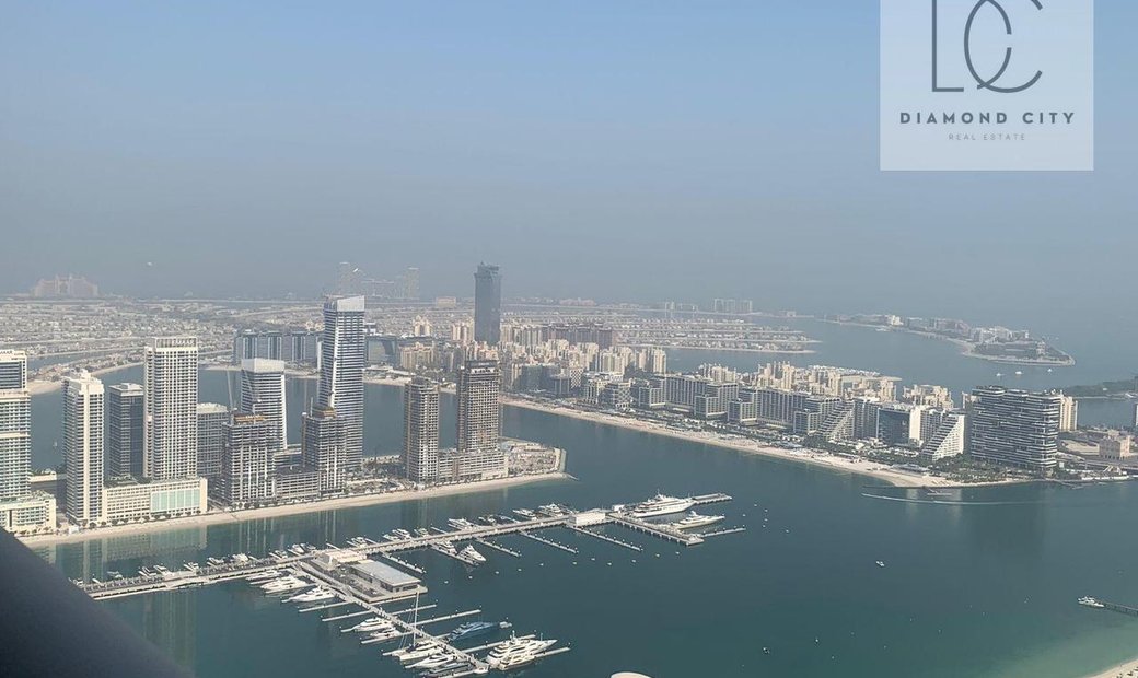 Furnished | High Floor | Vacant | Sea In Dubai, Dubai, United Arab ...