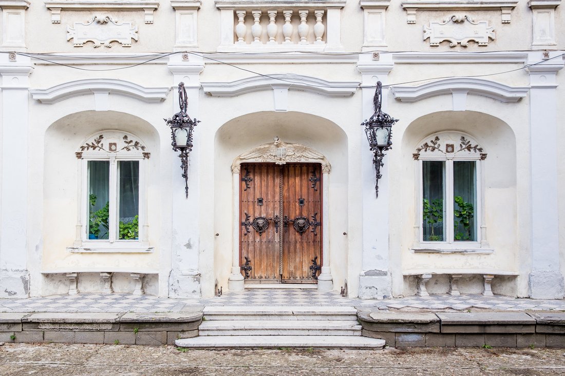 Cantacuzino–Ghica Deleni Castle, One Of The In Deleni, Iași County ...