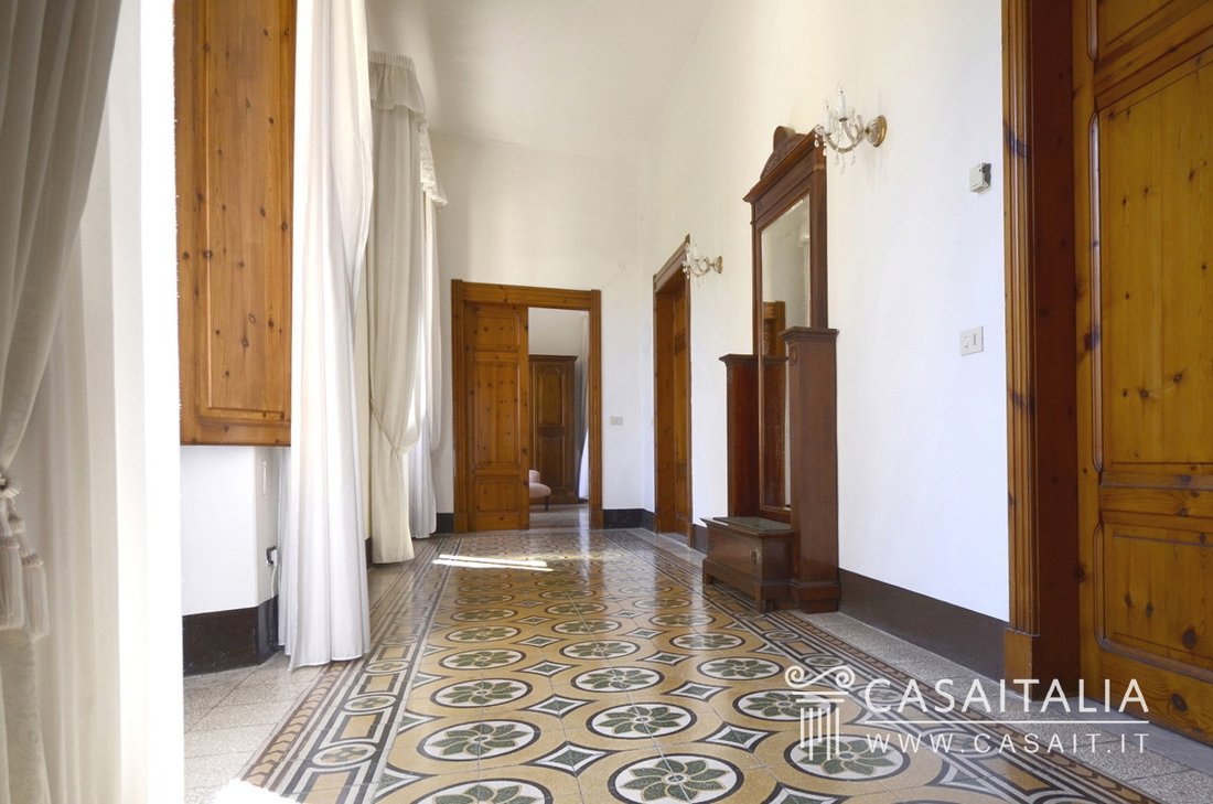 Panoramic Art Nouveau Villa With Swimming Pool For In Barga, Tuscany ...