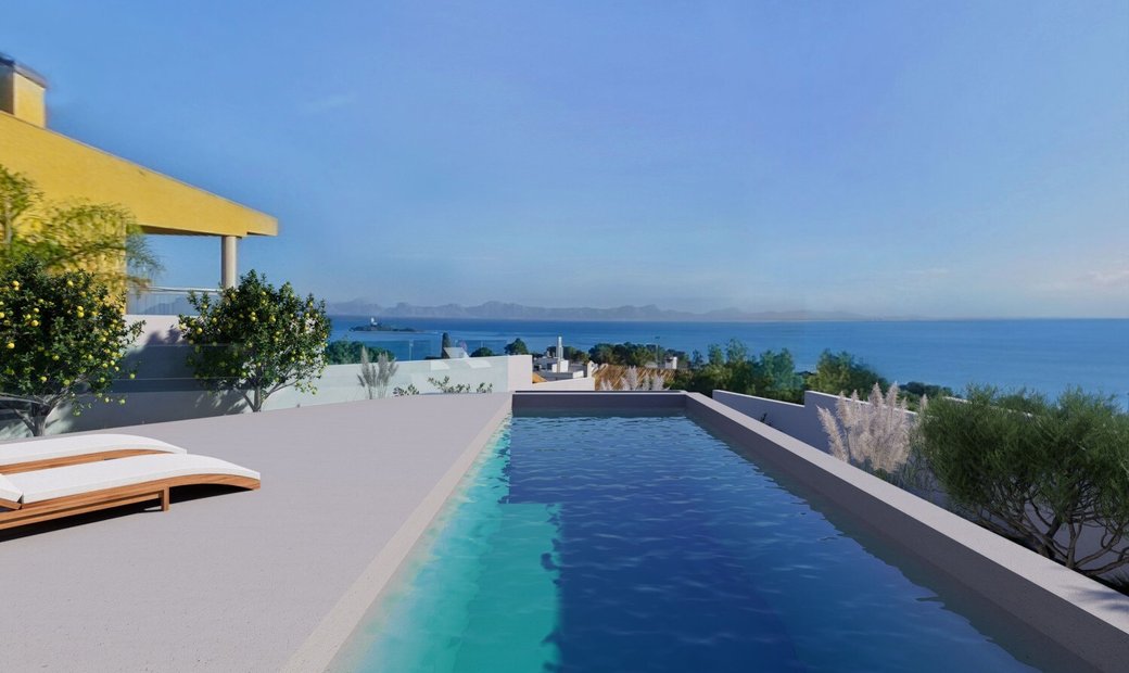 Exclusive Plot With Building Project In Port D'alcúdia, Illes Balears ...