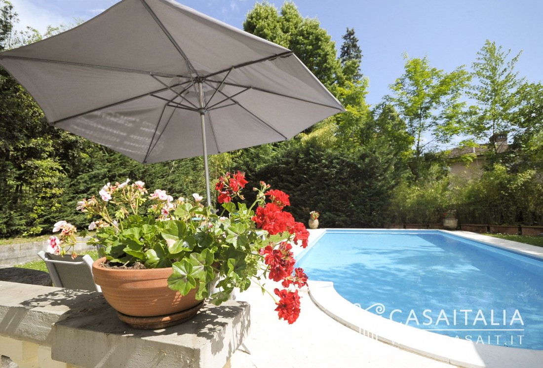 Panoramic Art Nouveau Villa With Swimming Pool For In Barga, Tuscany ...