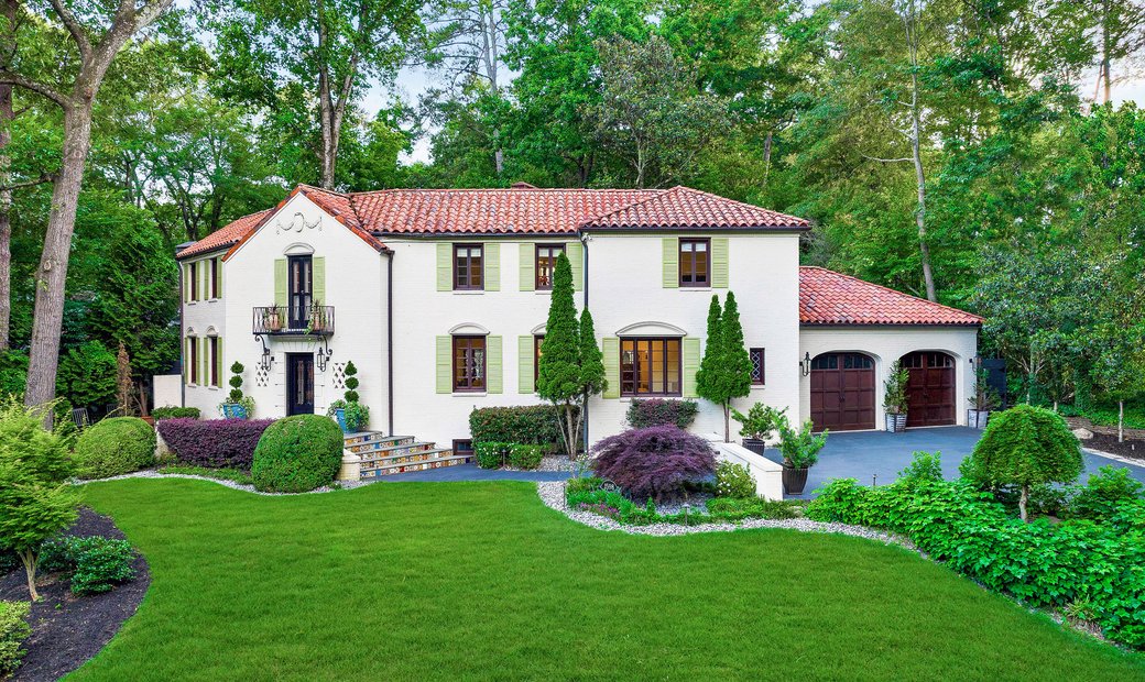 Morningside Distinguished Landmark Villa In Atlanta, Georgia, United ...