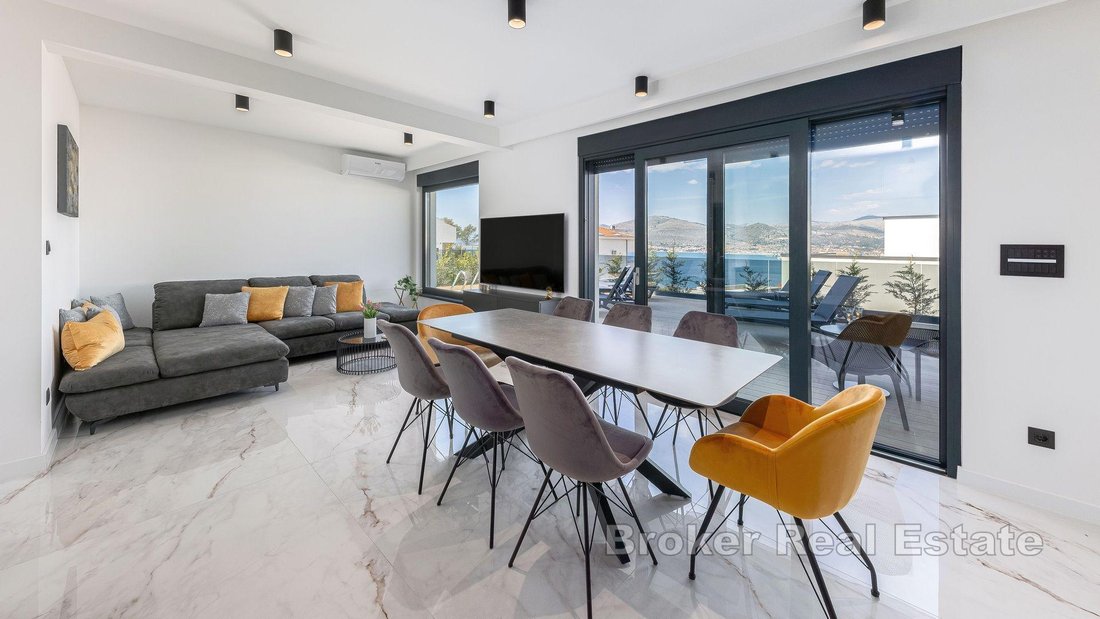 Tourist Complex With Sea View In Seget Donji, Split Dalmatia County ...