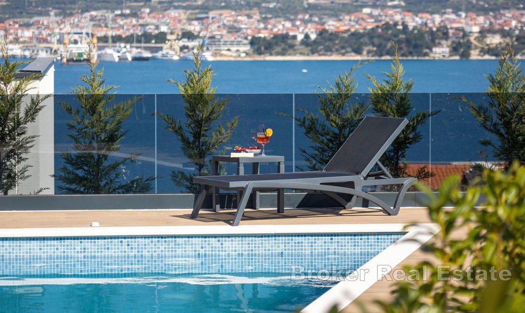 Tourist Complex With Sea View In Seget Donji, Split Dalmatia County ...