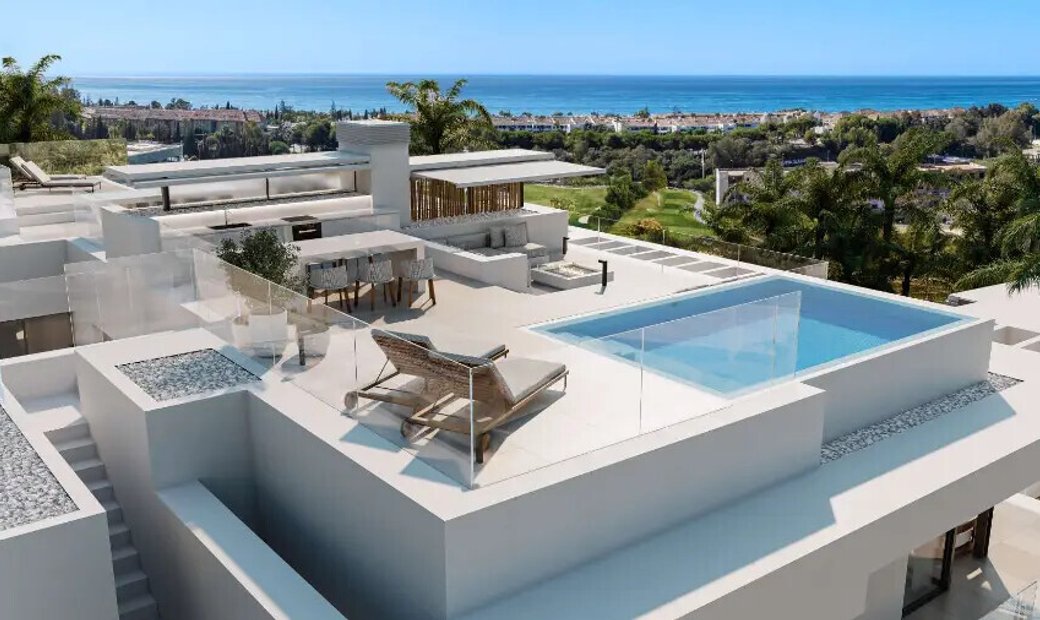 Luxury Penthouse With Solarium And Private Pool In Marbella, Andalusia, Spain For Sale (15384304)