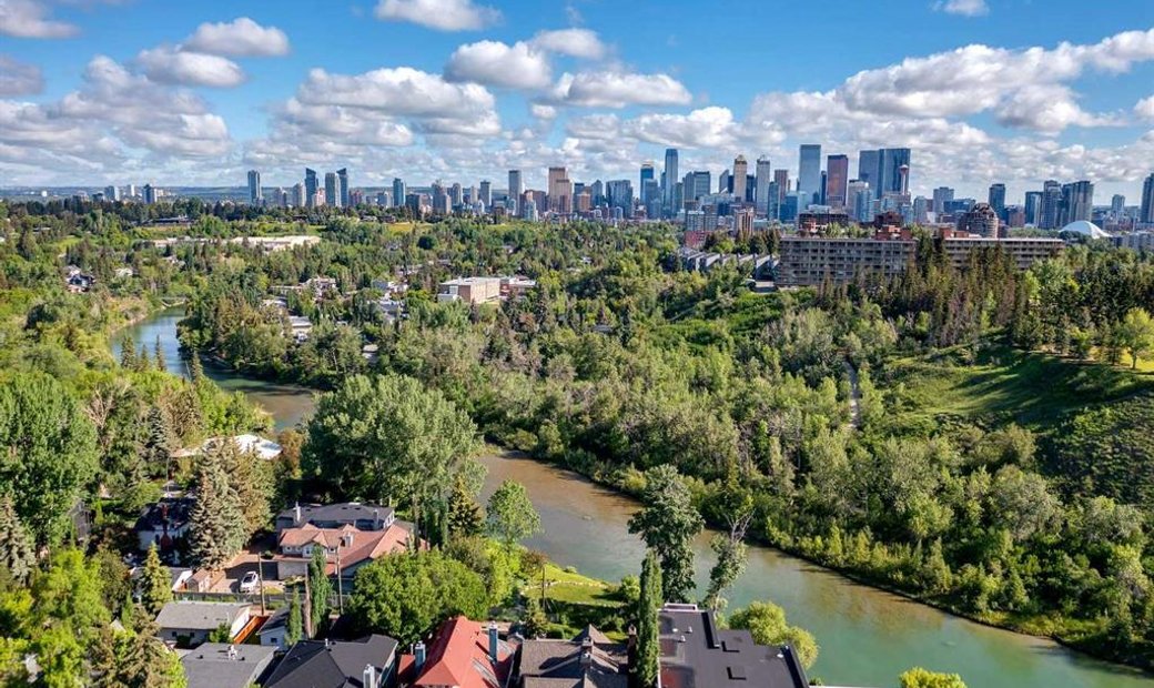 Riverfront Property In Prestigious Elbow Park In Calgary, Alberta ...