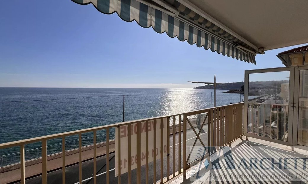 Menton 3 P Seafront In Roquebrune Cap Martin, Provence Alpes Côte D ...